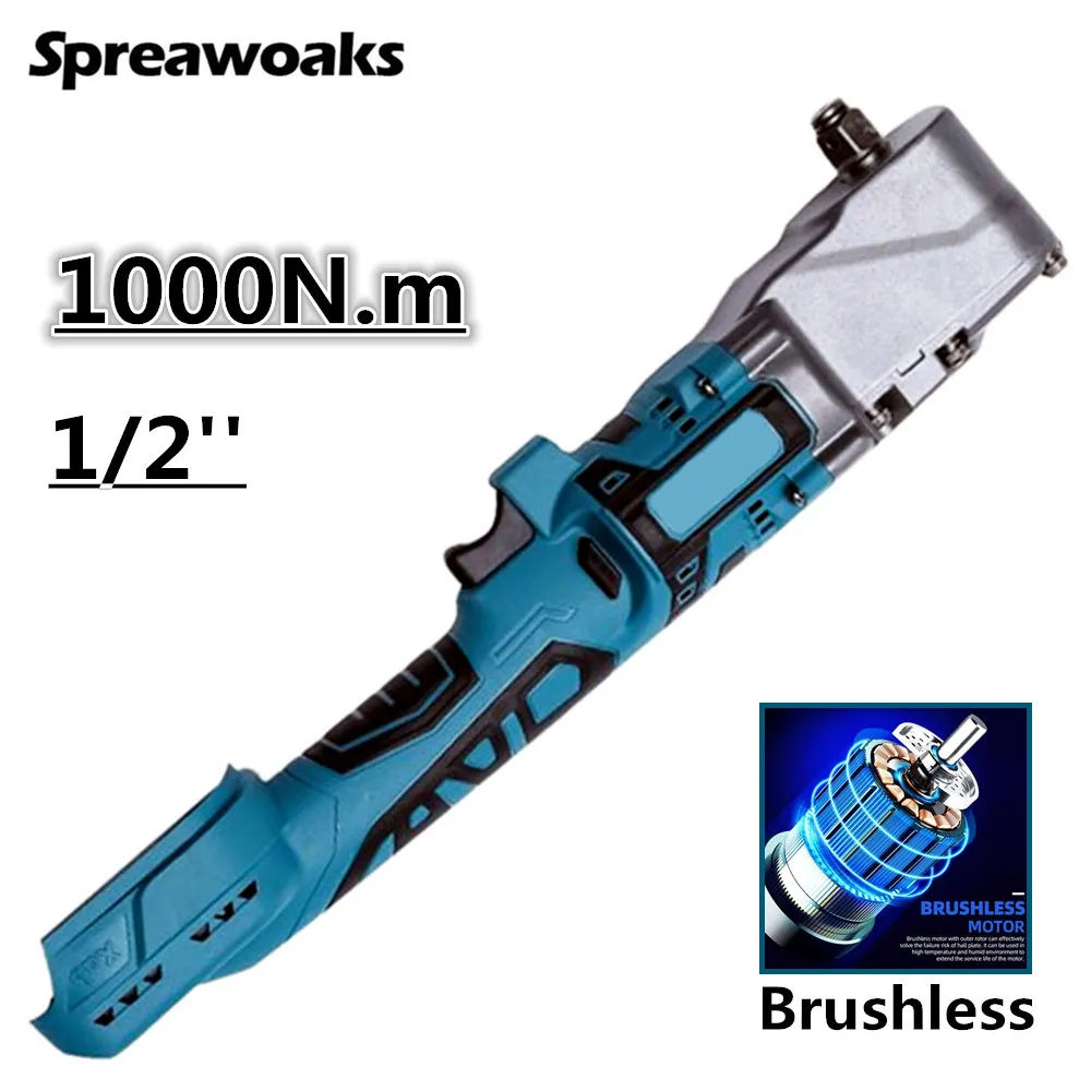 1000N-m-Brushless-Ratchet-Wrench-1-2-Electric-Driver-Removal-Screw-Nut ...