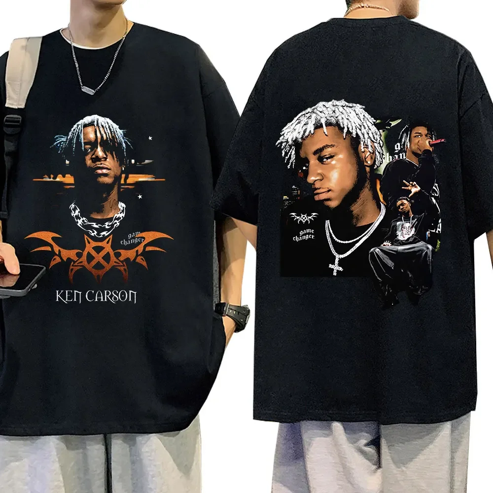 Rapper-Ken-Carson-A-Great-Chaos-Graphic-T-Shirt-Men-s-Clothing-Fashion ...