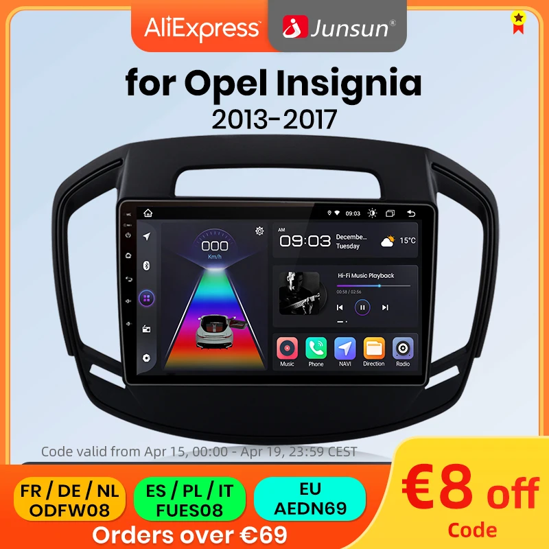 Junsun-V1-Plus-autoradio-For-Opel-Insignia-2013-2017-wireless-CarPlay ...