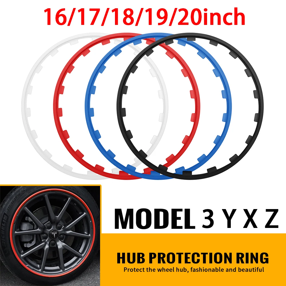 1PCS-Rubber-Car-Wheel-Hub-Rim-Edge-Protector-Ring-Strip-Tire-Decoration ...