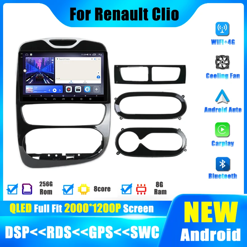 Android-14-For-Renault-Clio-4-BH98-KH98-2016-2019-Car-Radio-Multimedia ...