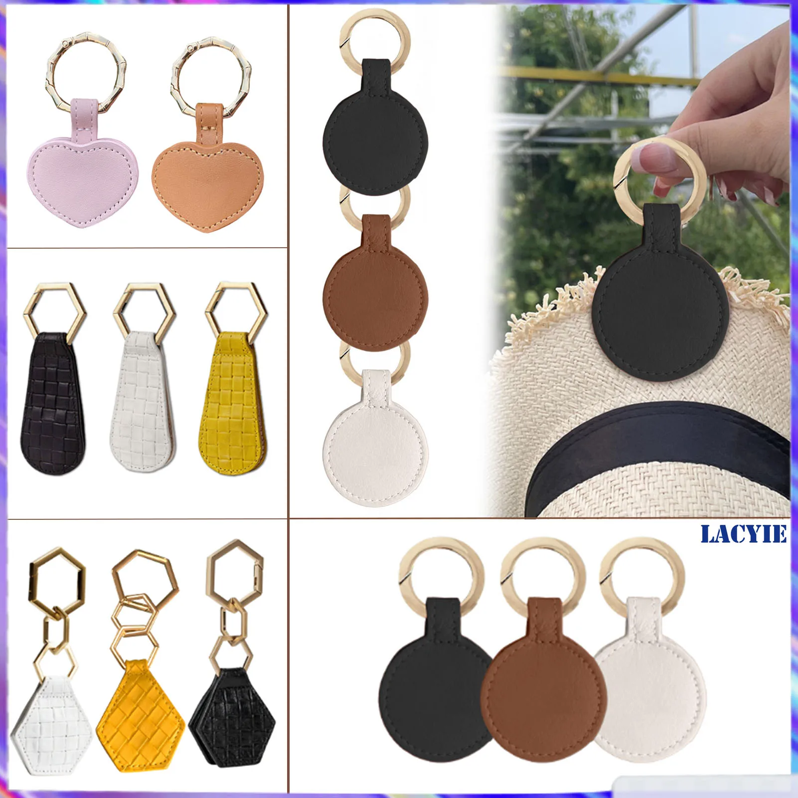 New-Hat-Clips-On-Bag-Hat-Holder-For-Travel-Magnetic-Hat-Keeper-Clip ...