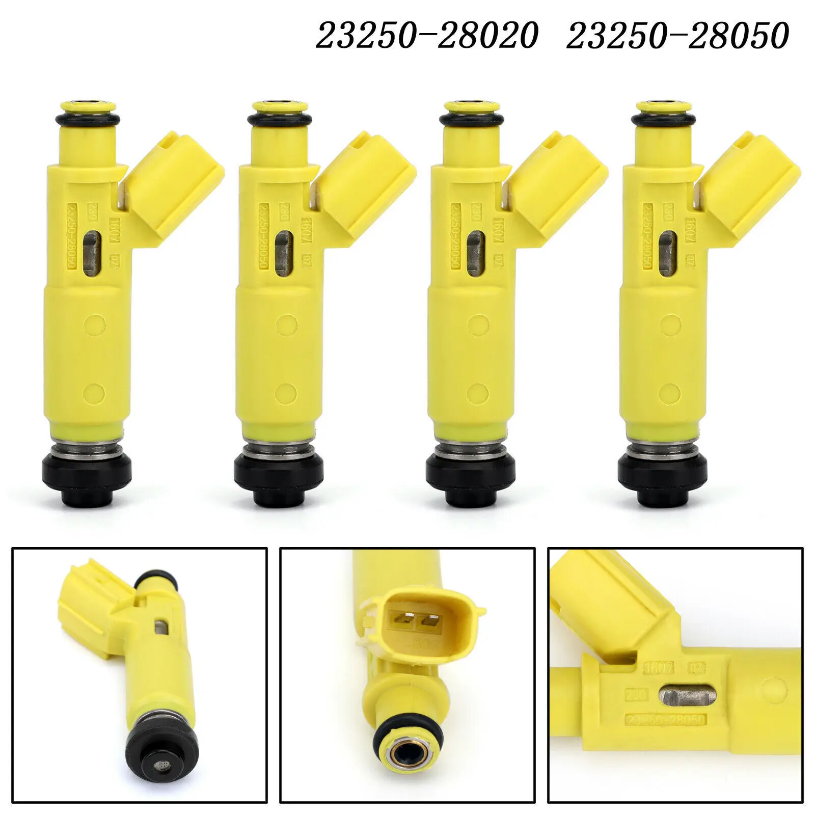 4Pcs Fuel Injectors For 2001-2003 Toyota Rav4 4V-2.0L 2325028050 23250 ...