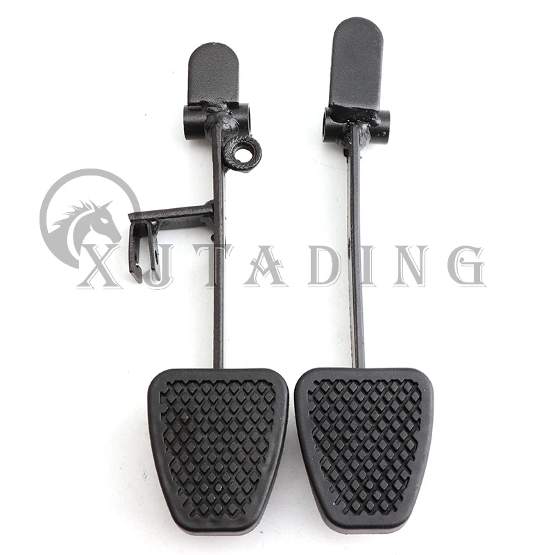 Non-slip-Foot-Rest-Throttle-Brake-Pedal-Brake-Accelerator-Fuel-Fit-For ...