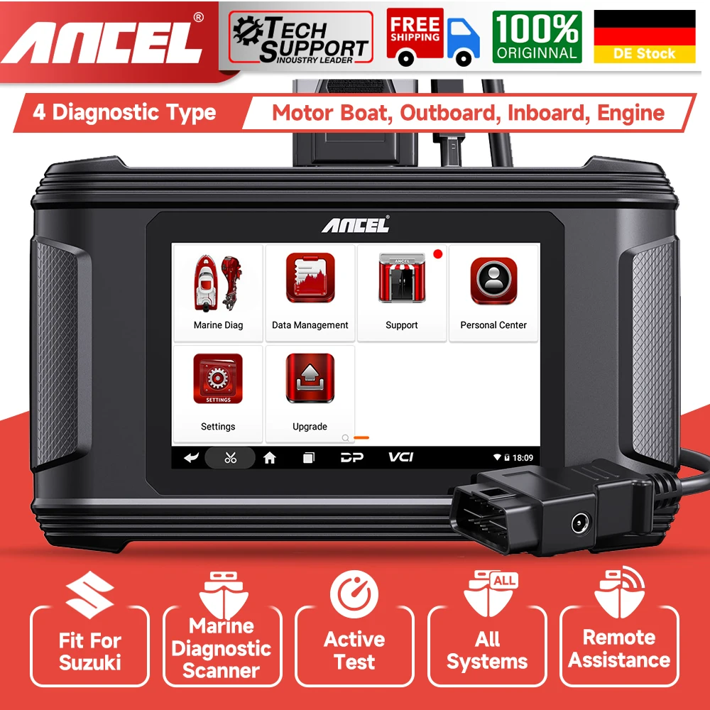 ANCEL-MR500-Intelligent-Marine-Scanner-Tablet-Fit-For-Suzuki-Watercraft ...