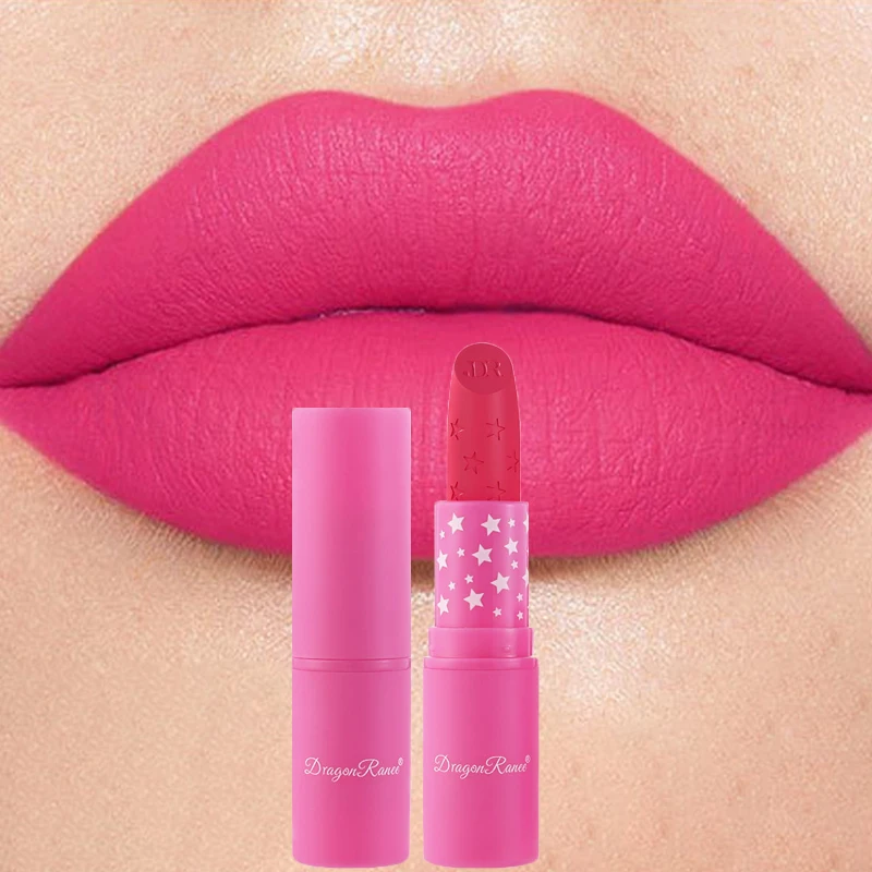 9-Colors-Waterproof-Rose-Red-Velvet-Matte-Lipstick-Moisturizing-Long ...
