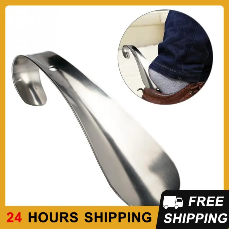 Professional-Shoe-Horn-Stainless-Steel-Shoehorn-Lazy-Shoe-Helper-High ...