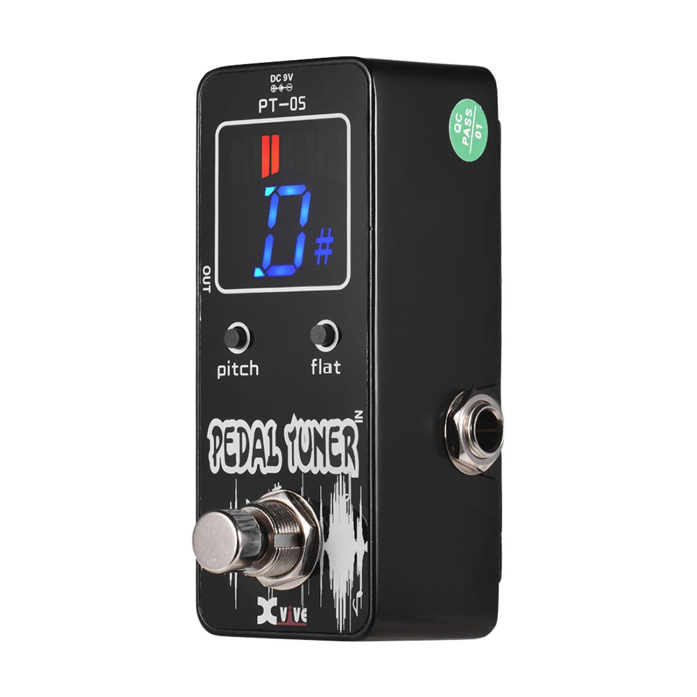 B0-b7 Guitar Tuner Metronome Automatic Chromatic Tuner Pedal For Guitar ...
