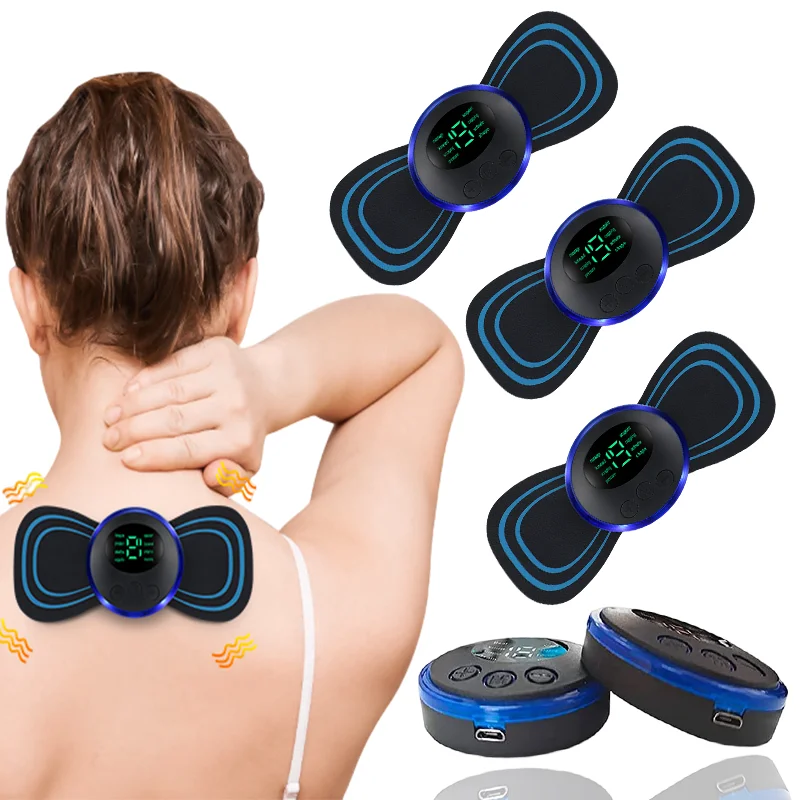 EMS-Mini-Neck-Massager-Electric-Massage-Patch-For-Muscle-Pain-Relief ...