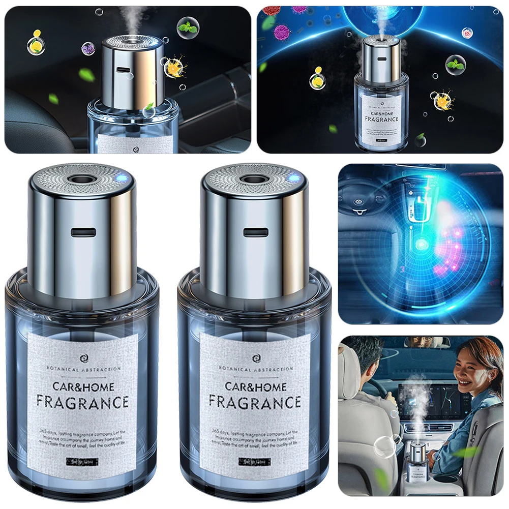 Car-Air-Diffuser-Electric-Air-Freshener-Mist-Aromatherapy-Car-Exhaust ...