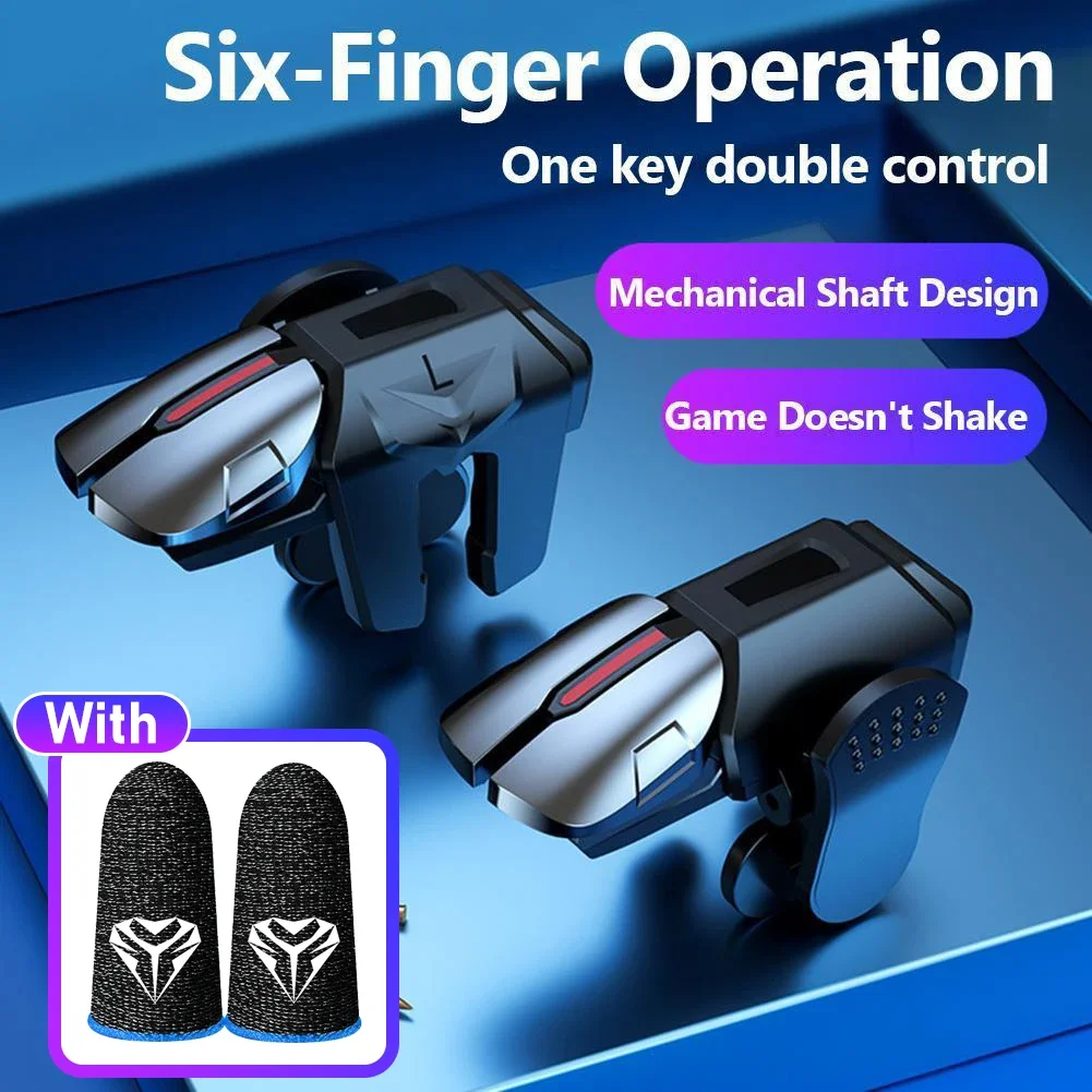 6-Finger-Mobile-Game-Trigger-for-PUBG-Phone-Game-Controller-Gamepad ...