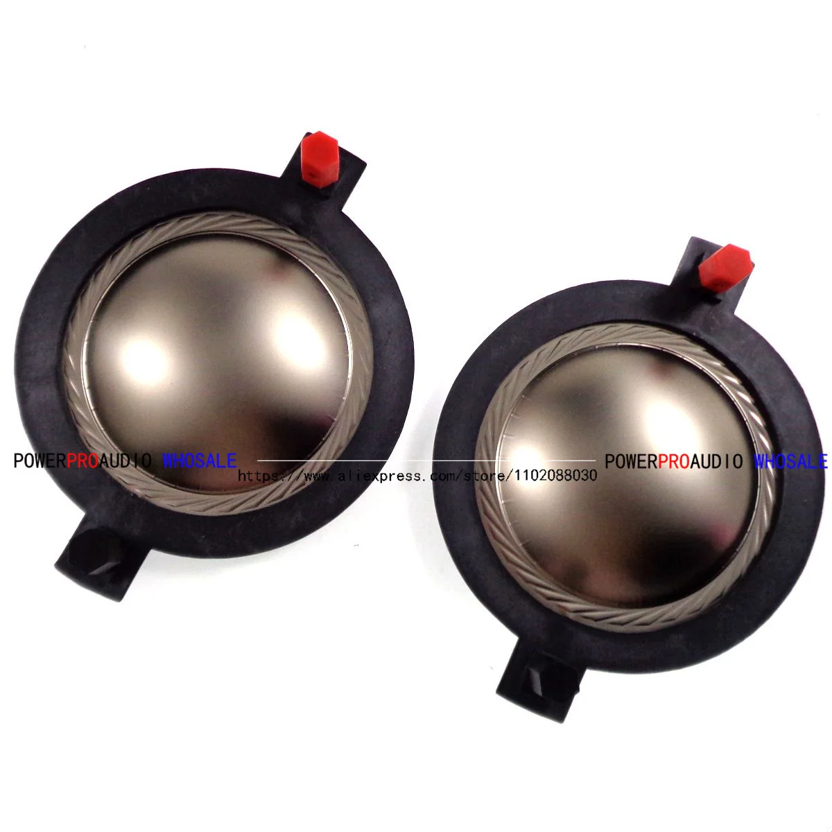 2pcs Titanium Diaphragm for B&C DE75-8,DE75TN,DE750-8,DE750TN,CD5005 ...