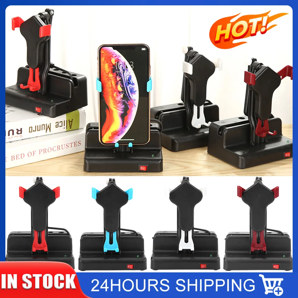 Phone-Swing-Automatic-Shake-Stand-Desk-Walking-Motion-Brush-Step-Safety ...