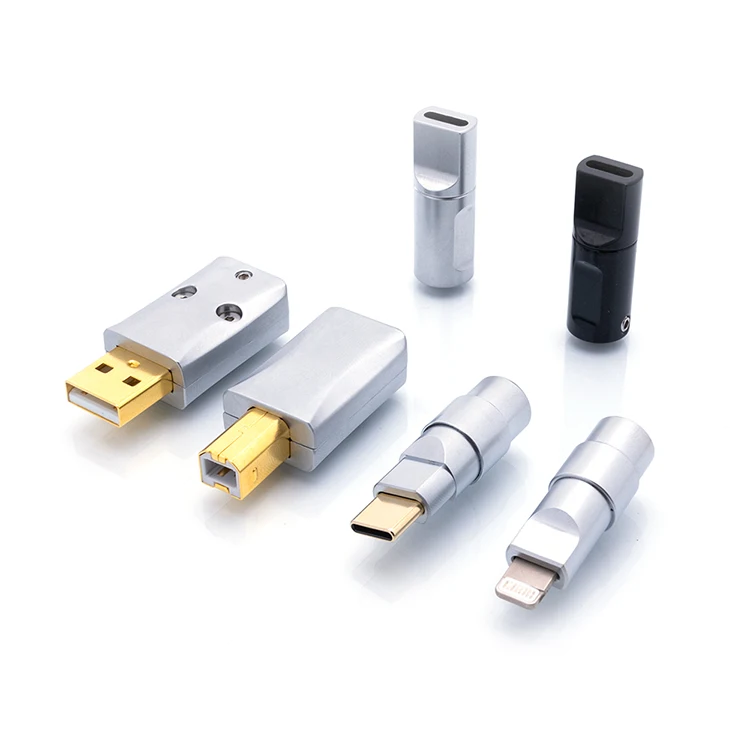 Copper-Mobile-Phone-Plug-Accessories-Type-C-Lightning-Shell-USB-Metal ...
