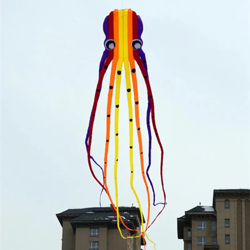 free-shipping-23m-octopus-kite-for-adults-kite-professional-kites ...