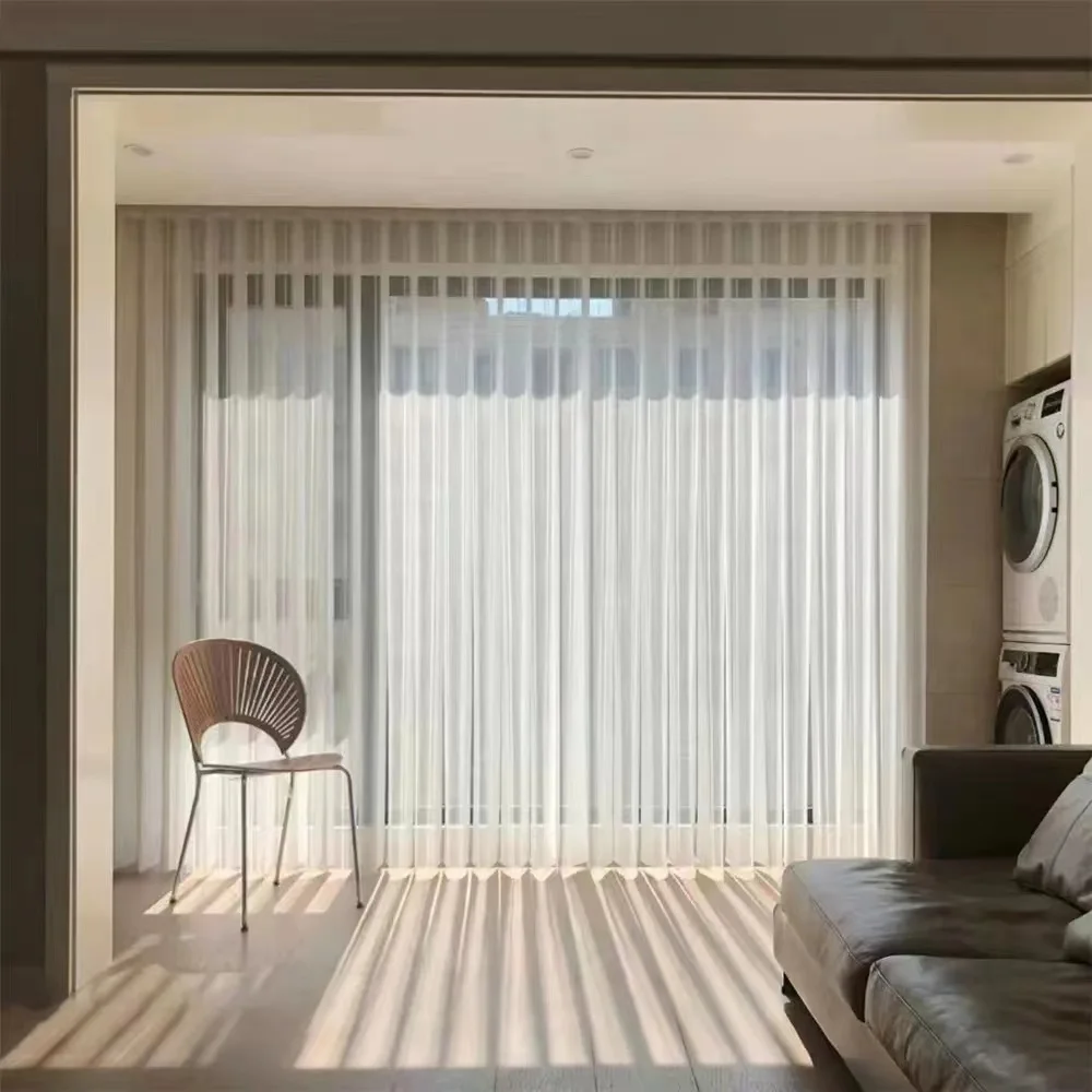 Vertical Blinds With Curtains