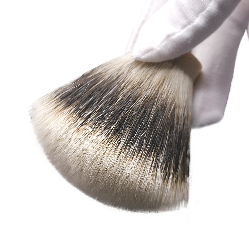 GDMG-Manchuria-Three-Band-Shaving-Brush-Fan-Shape-Badger-Hair-Knot ...