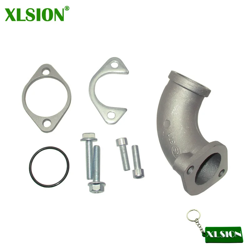 XLSION-360-Adjustable-Intake-Pipe-Inlet-Manifold-For-Pit-Dirt-Bike-Dax ...
