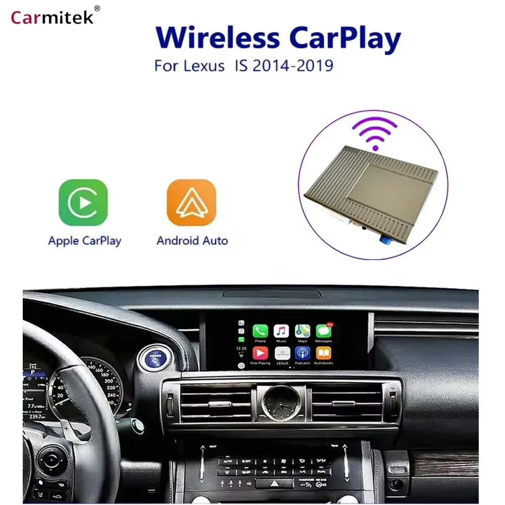 Wireless-CarPlay-for-Lexus-IS-2014-2019-with-Android-Auto-Mirror-Link ...