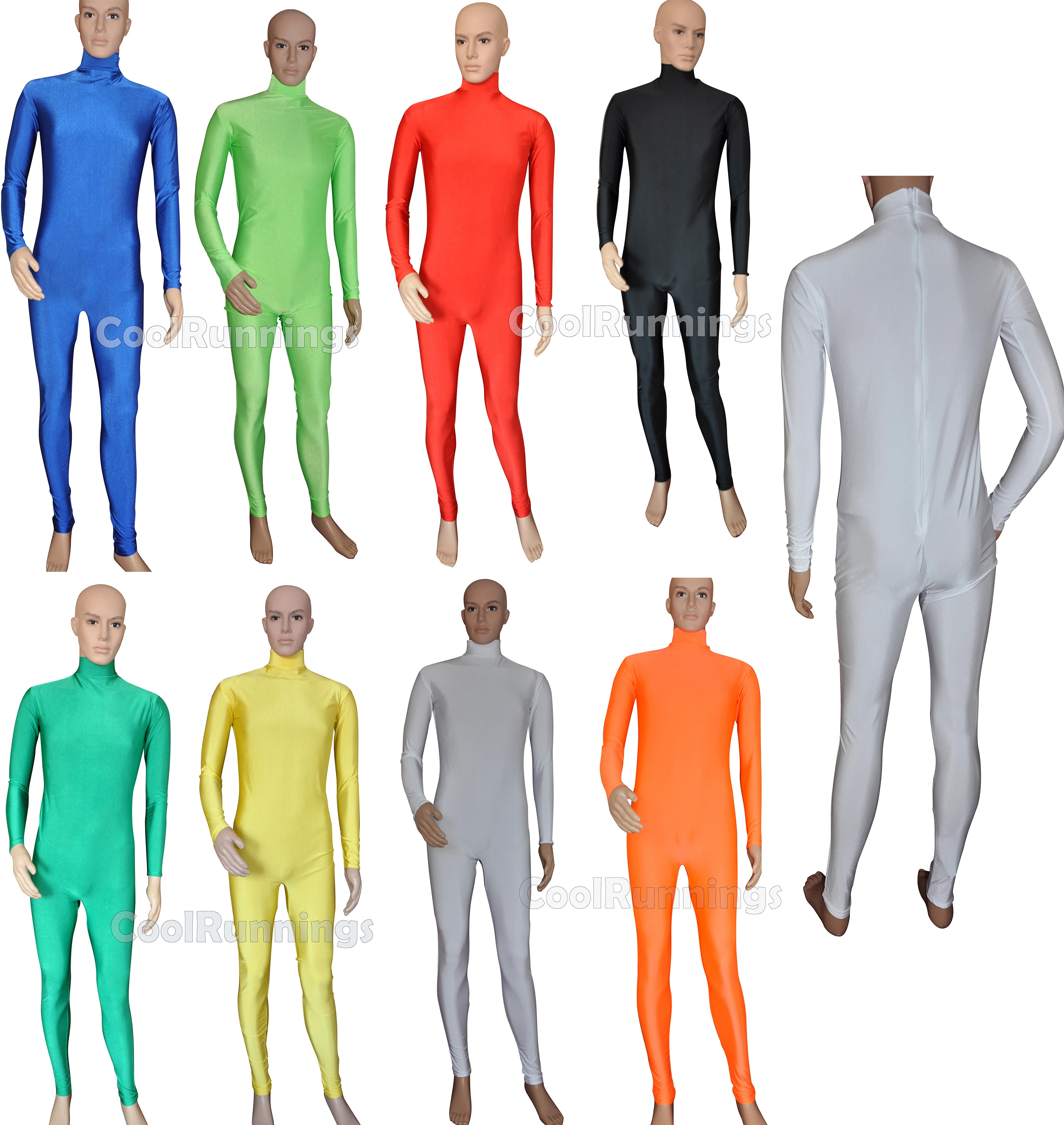 Unisex-Adult-Kid-Halloween-Party-Spandex-Zentai-Costume-Bodysuit ...