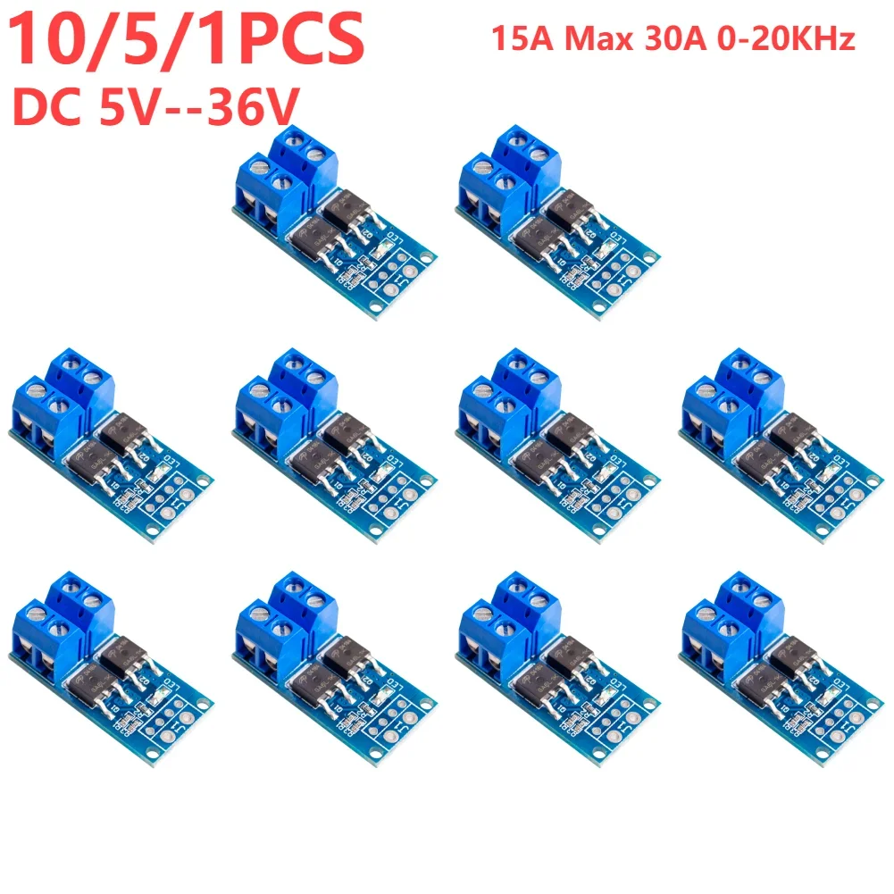 10-5-1PCS-MOSFET-Trigger-Switch-Drive-Module-DC-5V-36V-PWM-Adjustment ...