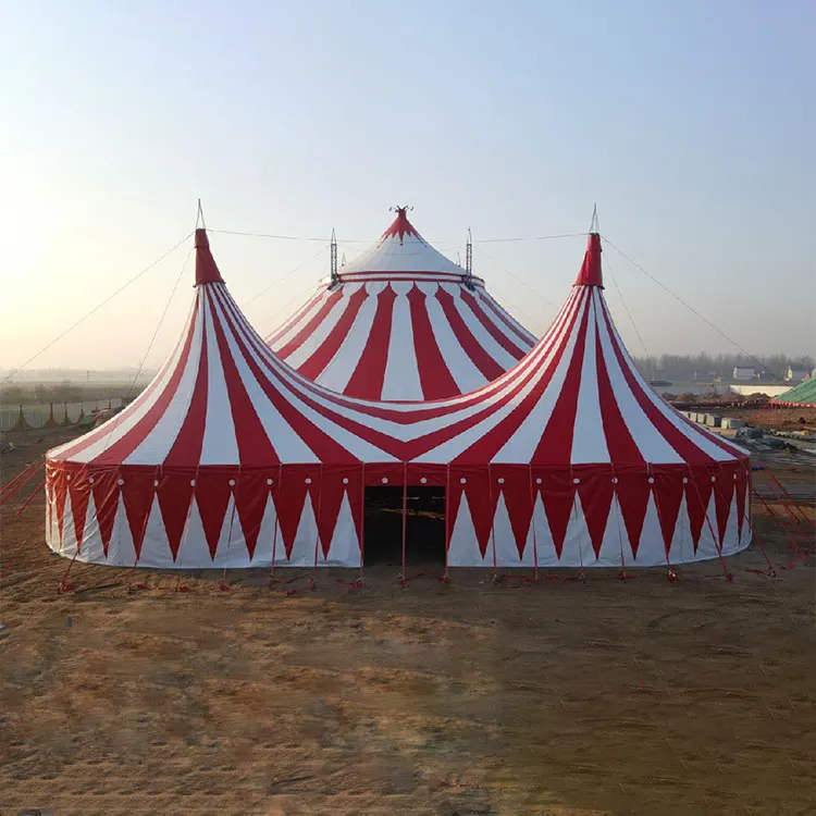 Customized Luxury Classic PVC Steel Frame Circus Performance Tent for ...