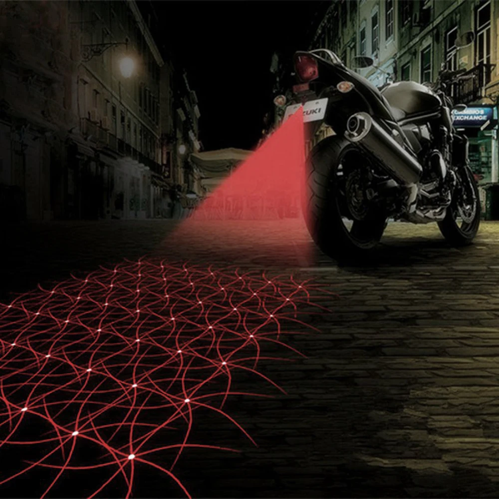 Laser Tail Light Motorcycle | Motorcycle Laser Warning Light | Laser ...