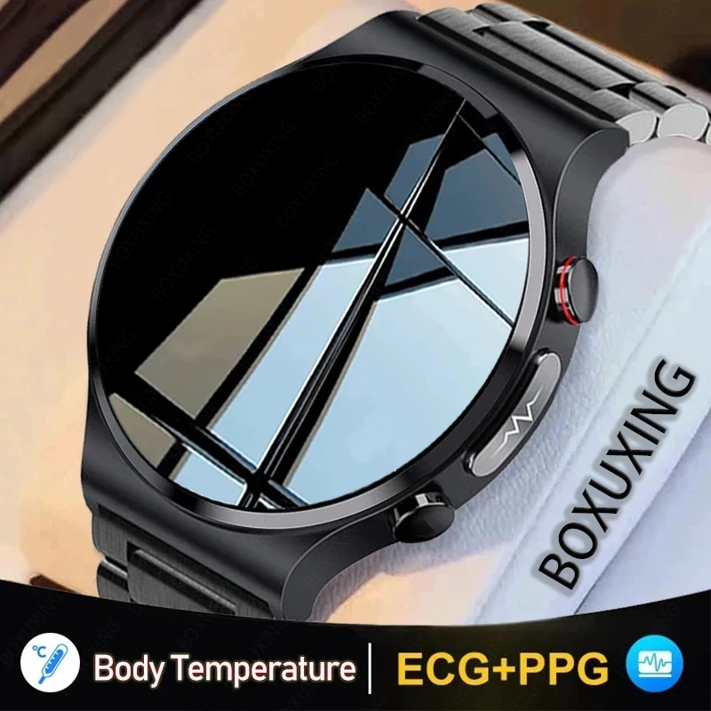 2022-New-ECG-PPG-HD-Smart-Watch-Men-Blood-Pressure-Health-Exercise ...