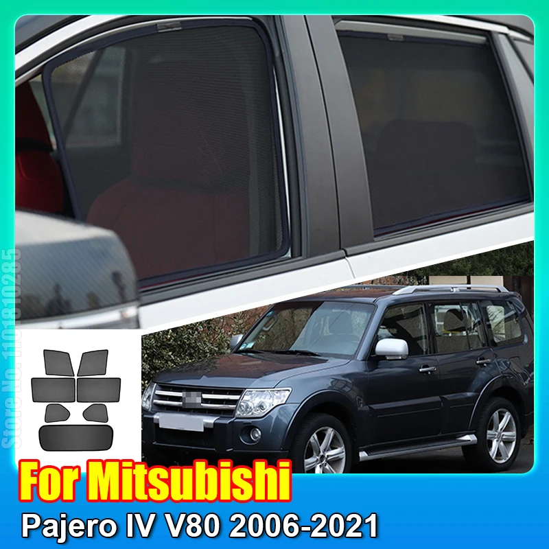 For-Mitsubishi-Pajero-IV-V80-2006-2021-Car-Sun-Visor-Accessori-Window ...