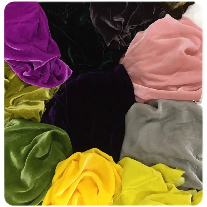 Real-Velvet-Wrapping-Fabric-Velvet-Fabrics-By-the-Yard-Silk-Velvet ...