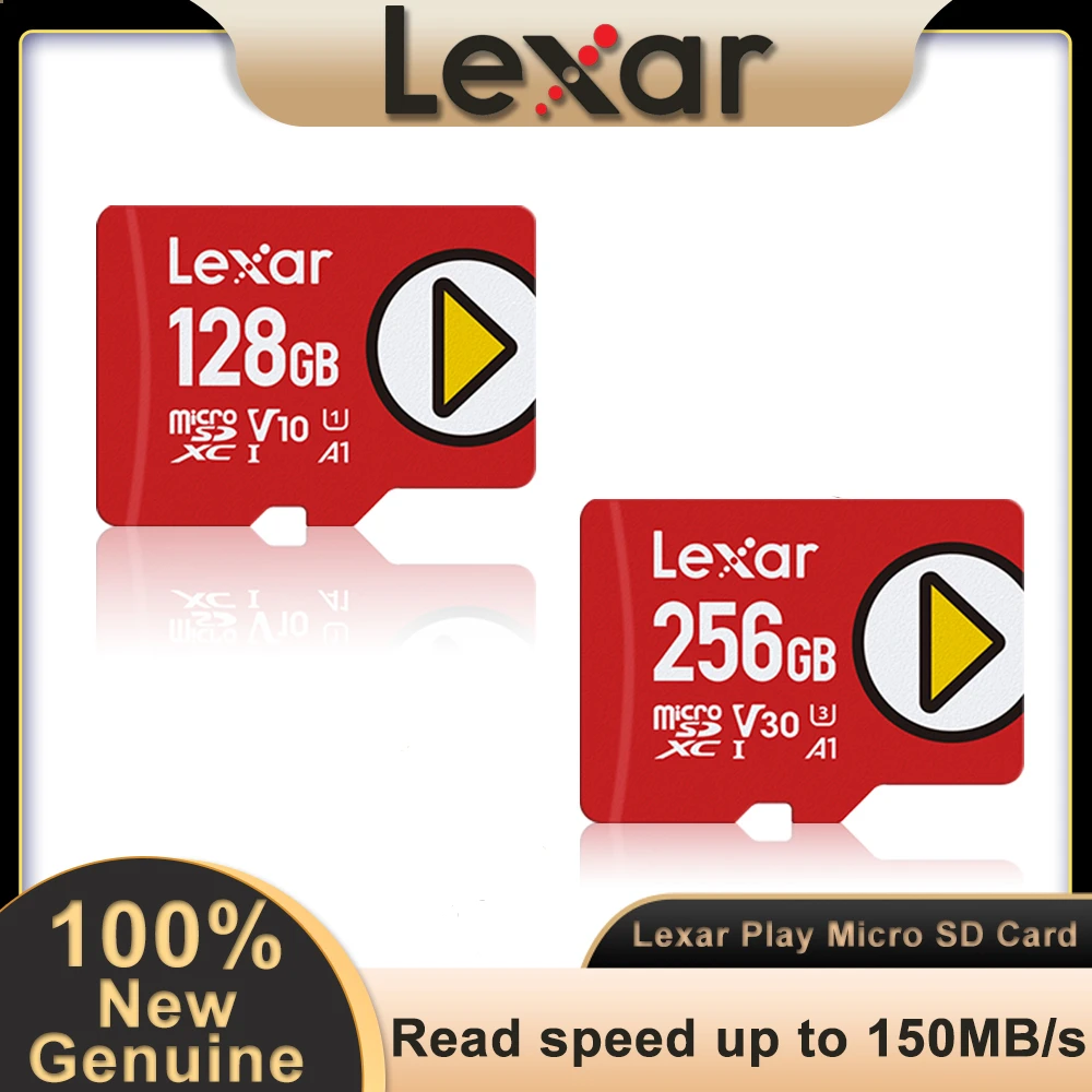 Lexar-Original-Play-Micro-SD-Card-1TB-512GB-256GB-128GB-SDXC-Memory ...