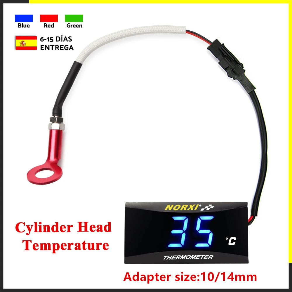 Koso-sensor de temperatura de cabeza de cilindro para motocicleta ...