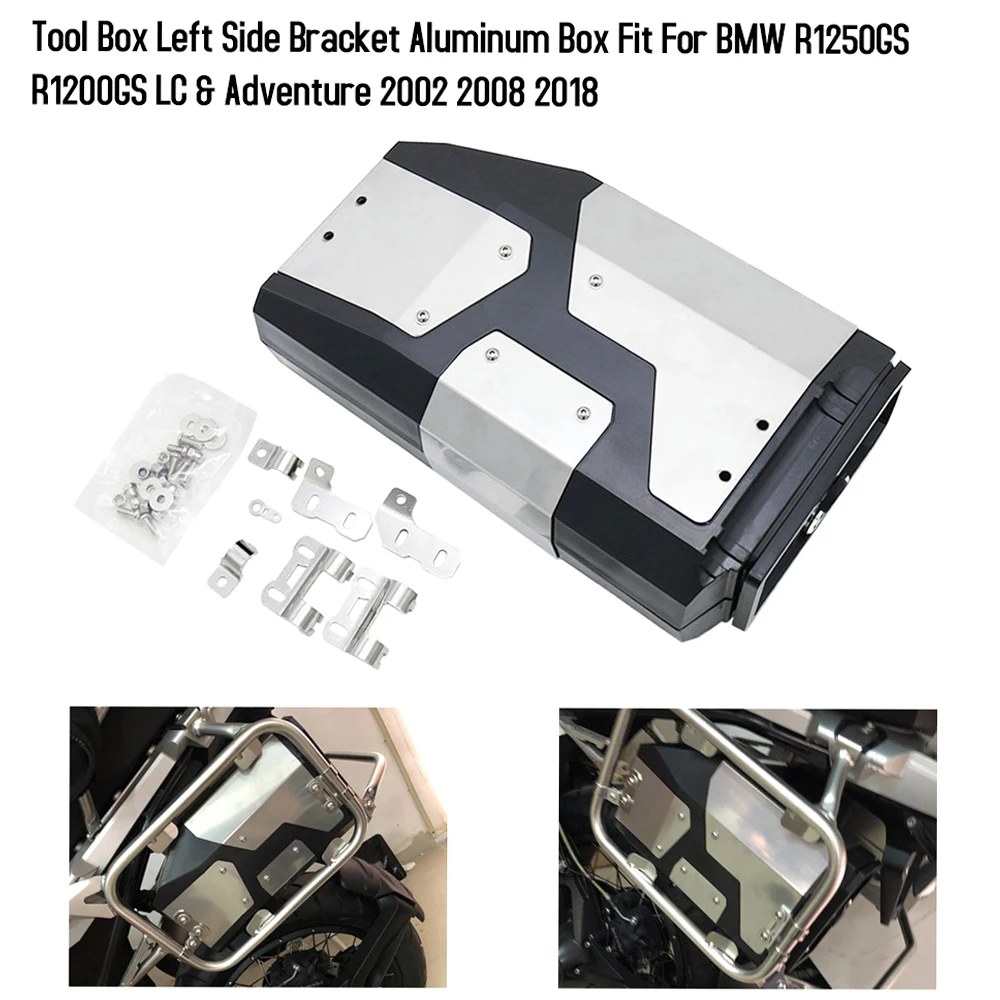 Motorcycle-Tool-Box-Left-Side-Bracket-Aluminum-Box-Replacement-for-BMW ...