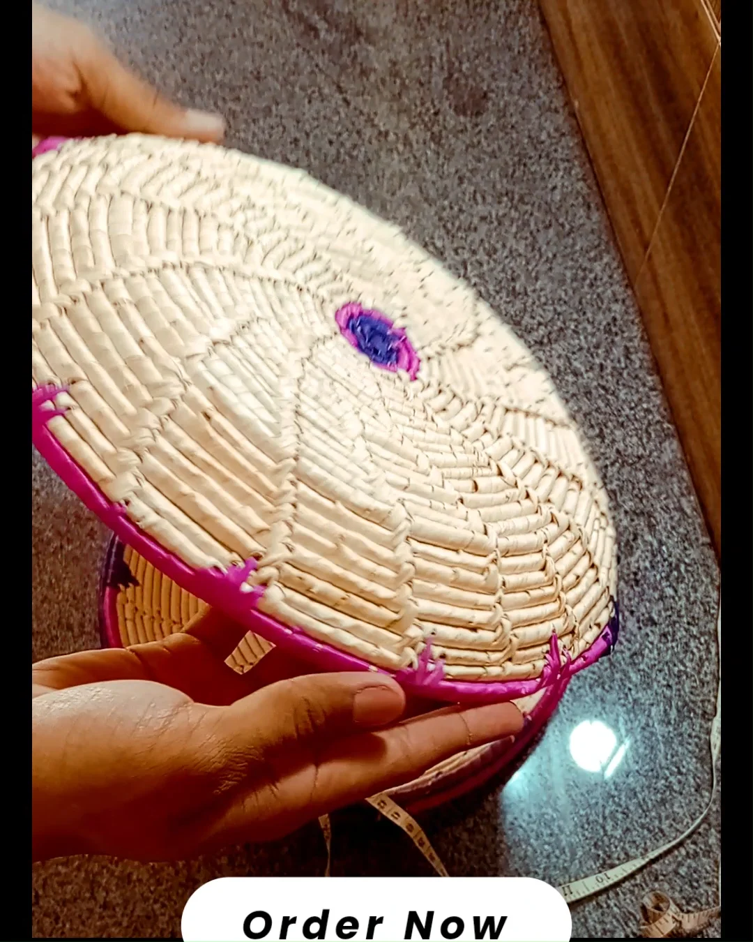 Chabi/Changair Sets for roti, Bread Basket Sets of 3 or 6, Basket, Bowl ...