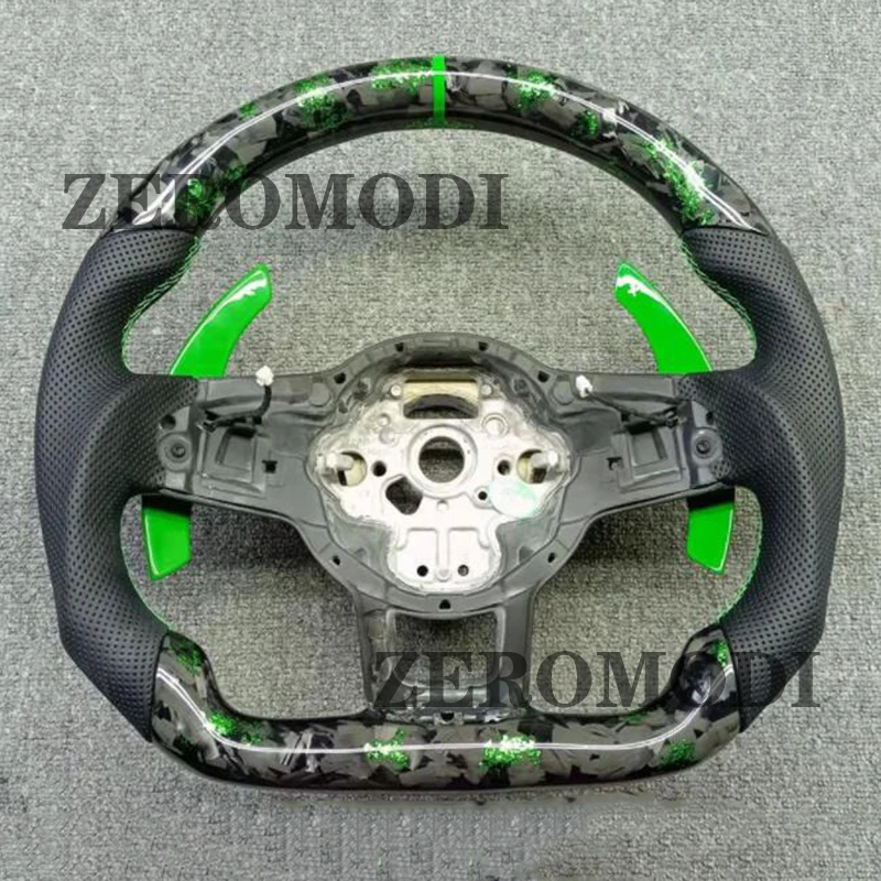 Customize-Forging-Racing-Carbon-Fiber-Steering-Wheel-For-VW-GOLF-GTI-R ...