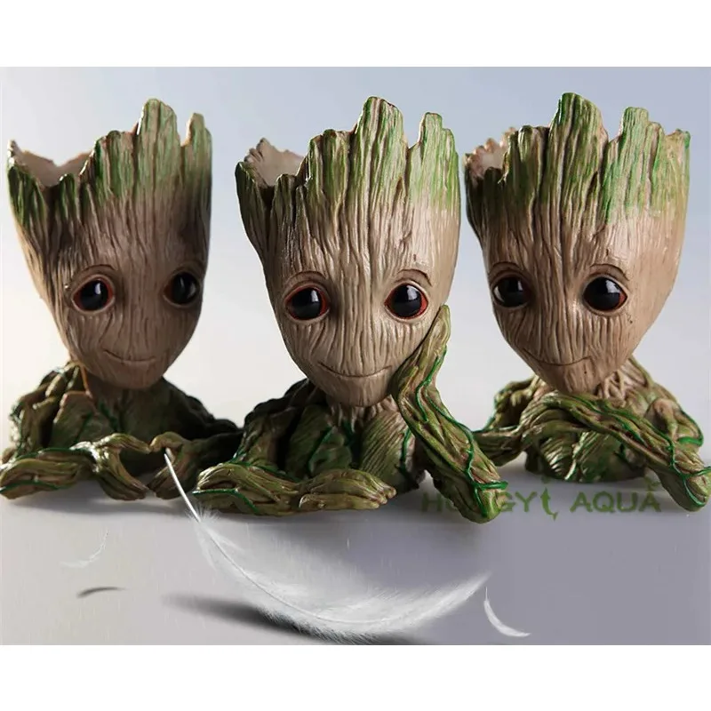 Fish-tank-landscaping-Potted-plant-flower-pot-Tree-man-Groot-tree ...