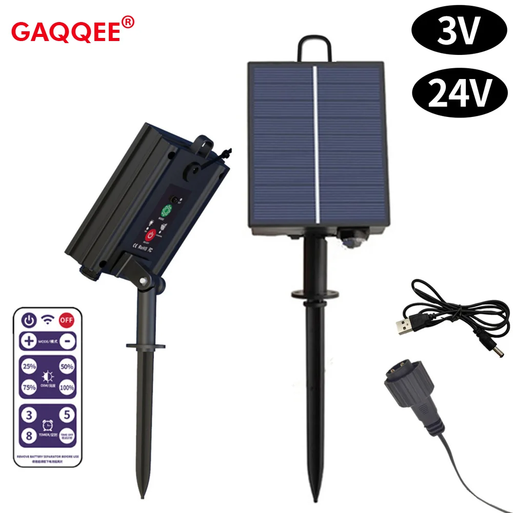 Solar Charging Box Solar Charging | Solar Led String Remote Control - 3 ...
