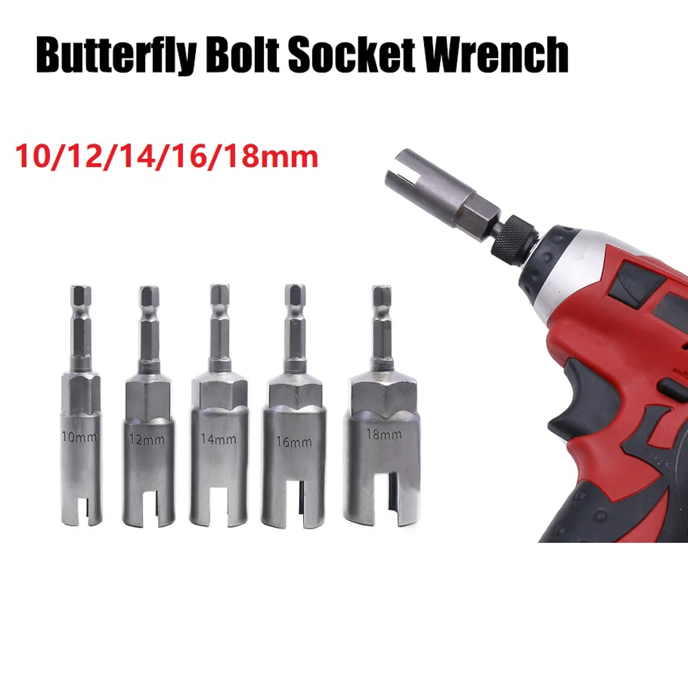 Socket Sleeve Wrench Screwdriver | Nut Driver Socket | Wing Nut Sockets ...