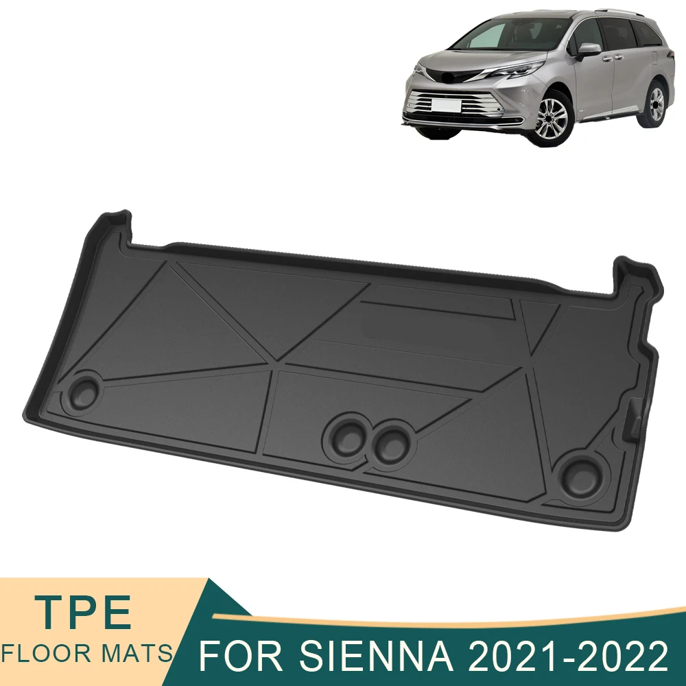 For Toyota Sienna 2021-2023 Car Accessories Cargo Liner All-Weather TPE ...