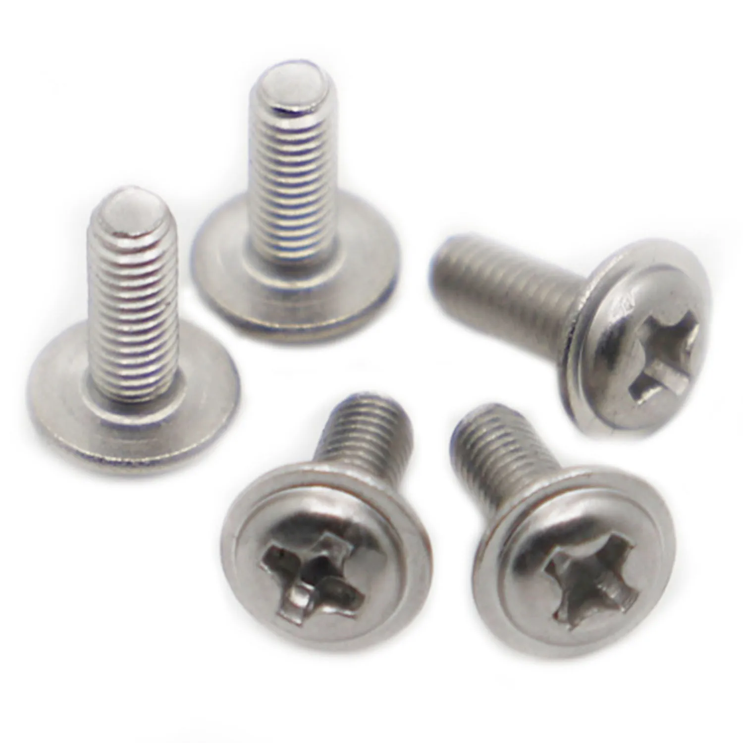 Tornillo-de-cabeza-redonda-con-arandela-tornillo-de-Cuello-acolchado-acero-inoxidable-304-PWM ...