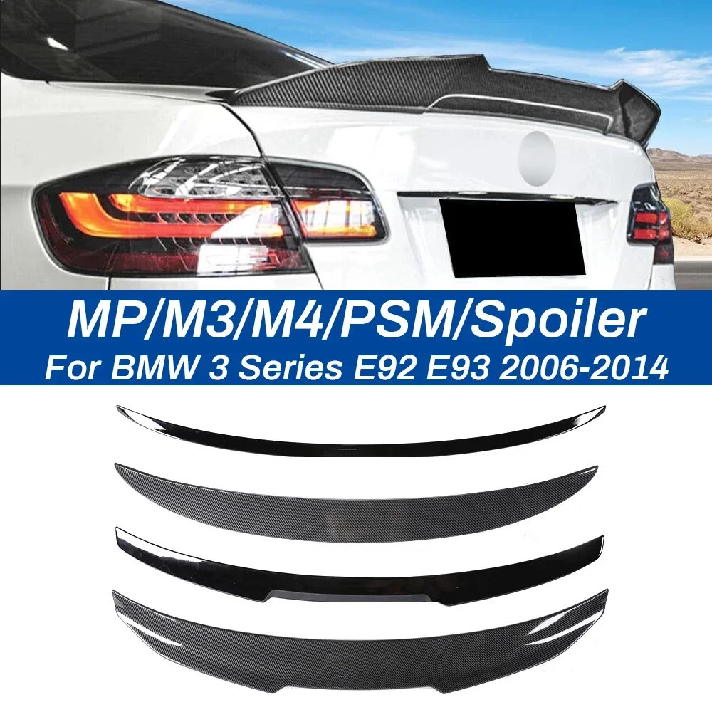 M3-M4-MP-PSM-Style-Roof-Spoiler-Lip-Rear-Bumper-Trunk-Wing-Tail-Kit ...