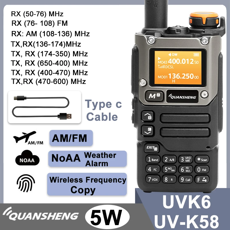 Quansheng-UV-K6-kr-tkofal-wka-5W-Radio-typu-C-Charge-UHF-DTMF-FM-Scrambler-NOAA.jpg