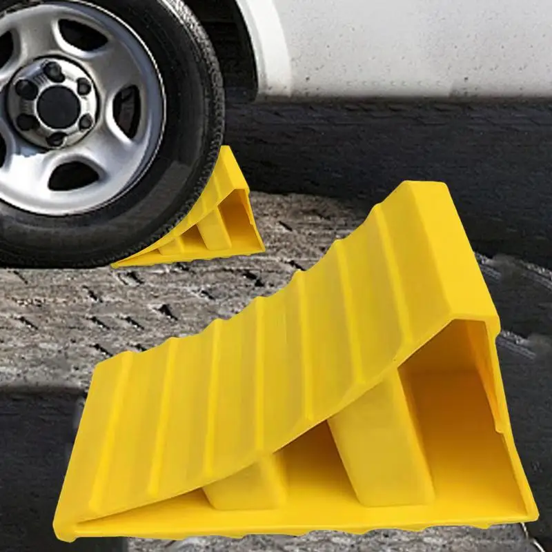 Car-Wheel-Chock-Anti-Slip-Wheel-Chocks-For-Car-Tire-Stopper-Wheel ...