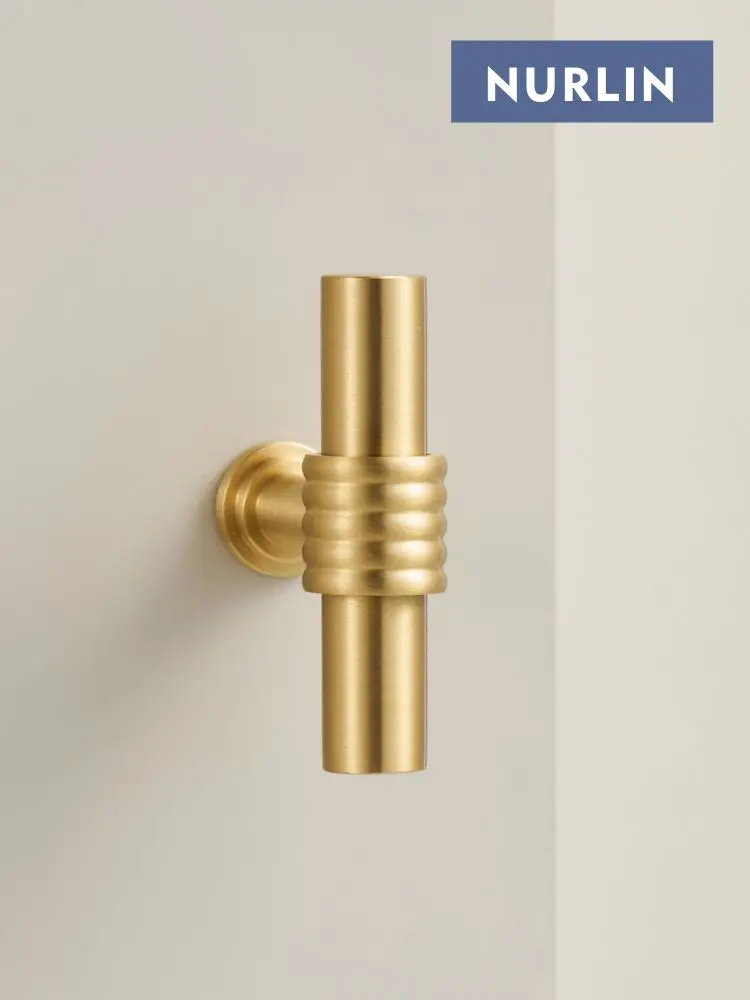 Nurlin Solid Brass Vintage Hemp Rope Shape Personalized Cabinet ...