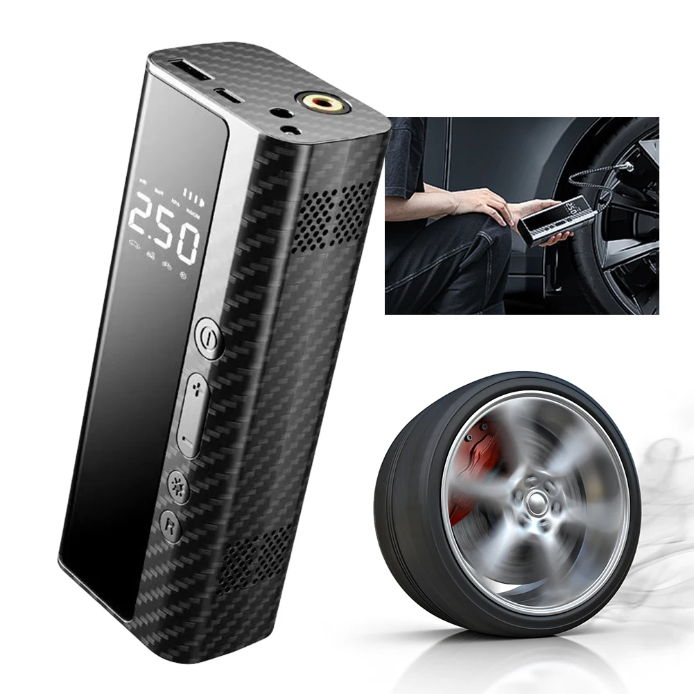 2000mAh-Mini-Tire-Inflator-150PSI-USB-Rechargeable-Wireless-Car-Air ...