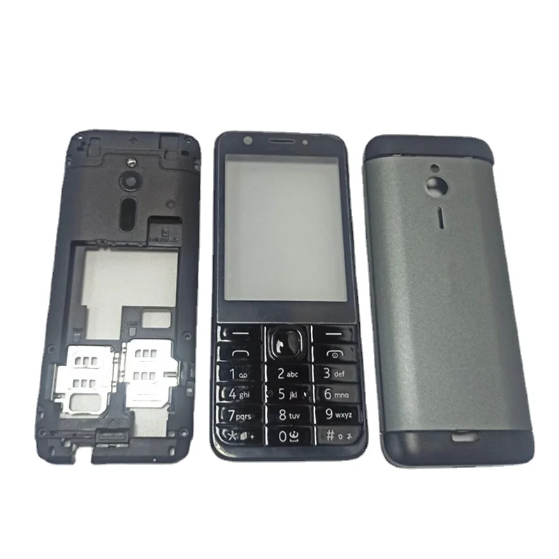 Habitação completa capa da bateria caso traseiro para nokia 230 230ds ...