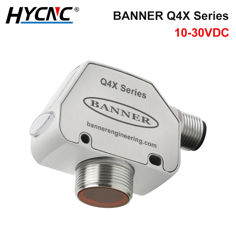 BANNER-Q4XTBLAF300-Q8-Series-Distance-Displacement-Sensor-Side-Hole ...