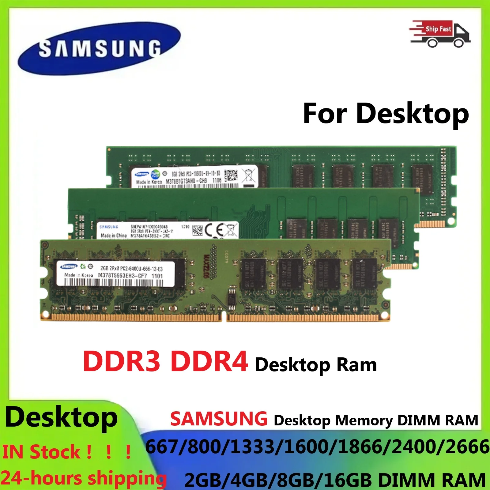 SAMSUNG-Memoria-DDR3-de-escritorio-1866-1600-1333MHz-DIMM-ram-DDR4-3200 ...