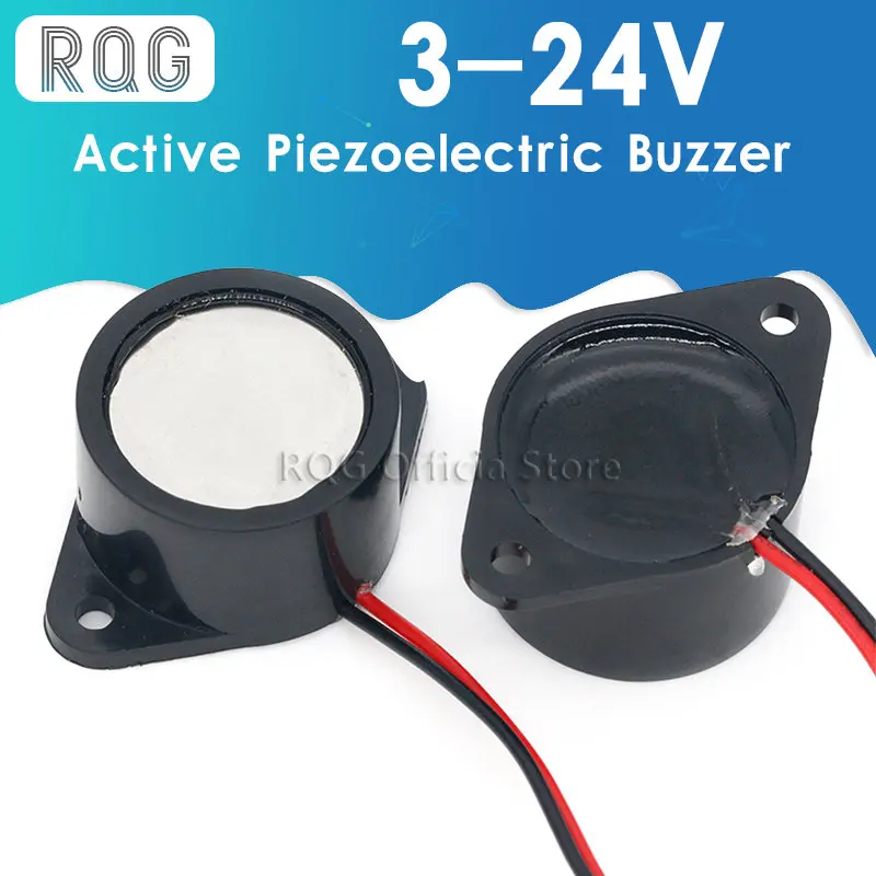 2616-Active-Piezoelectric-Buzzer-26-16MM-Waterproof-Buzzer-Alarm-Sealed ...