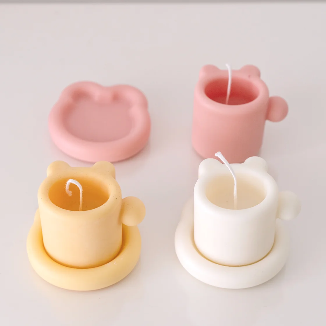 Silicone Glass Cup Mold Beer Mug Mold Handmade Soap Making Molds Candle ...